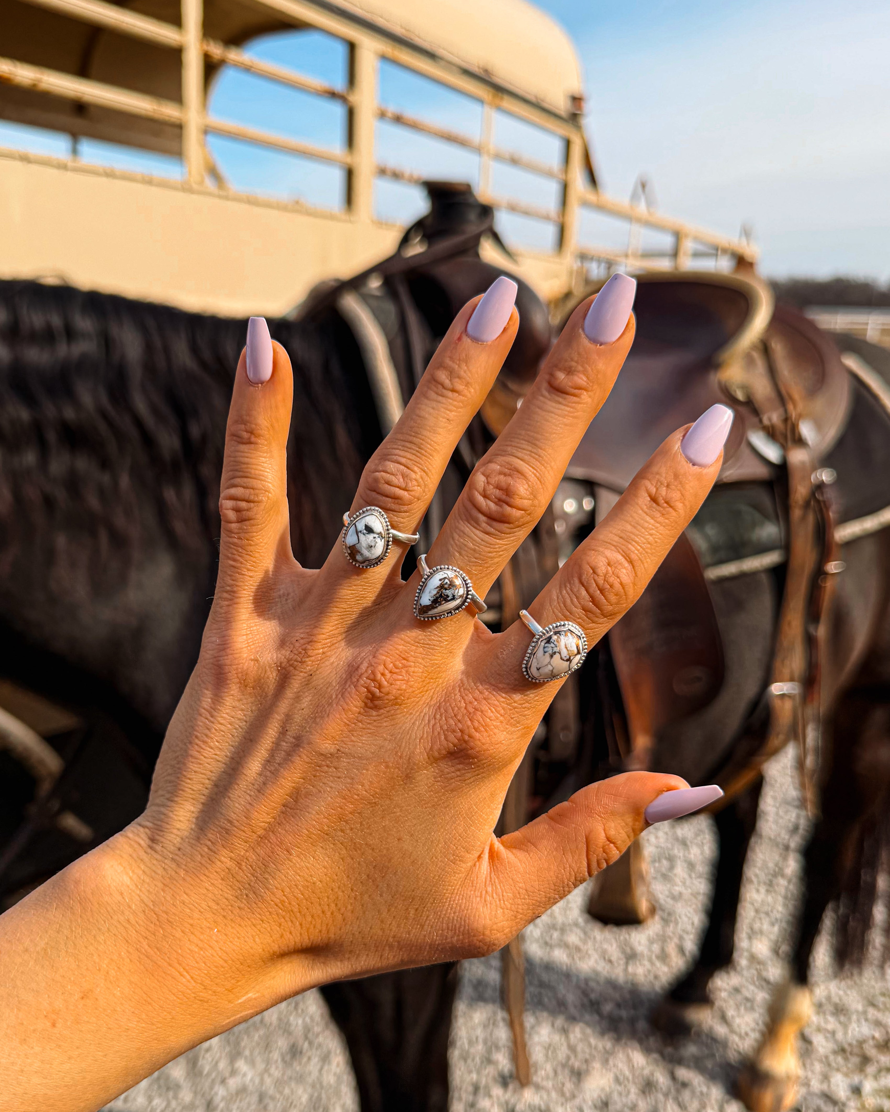 Ranch Adjustable Rings – Turnback Pony