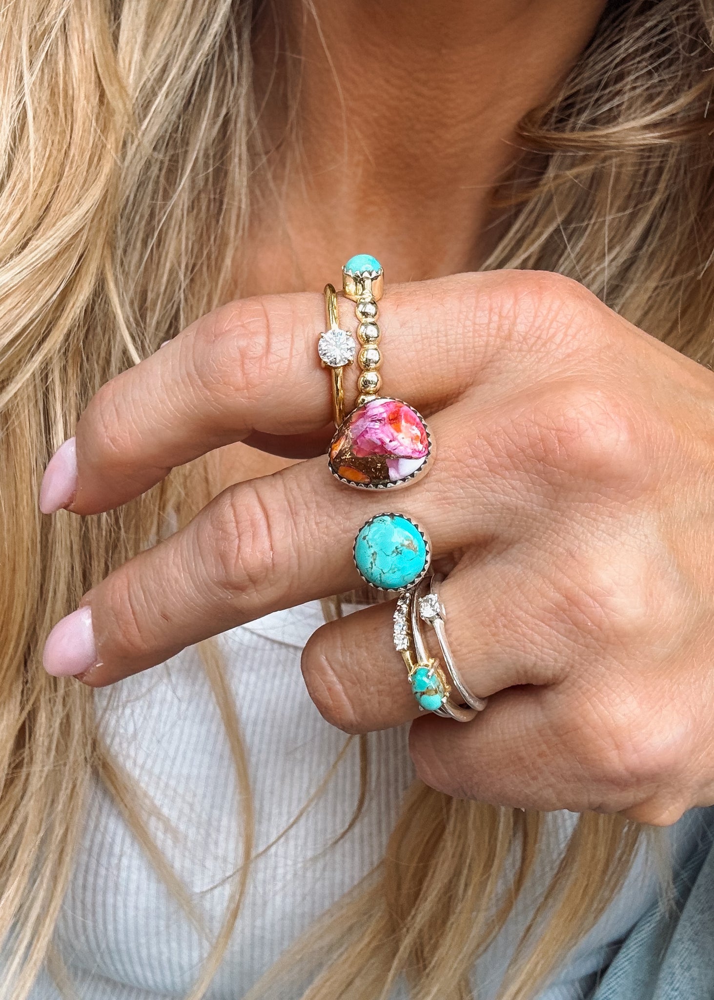 Emryn Adjustable Ring – Turnback Pony