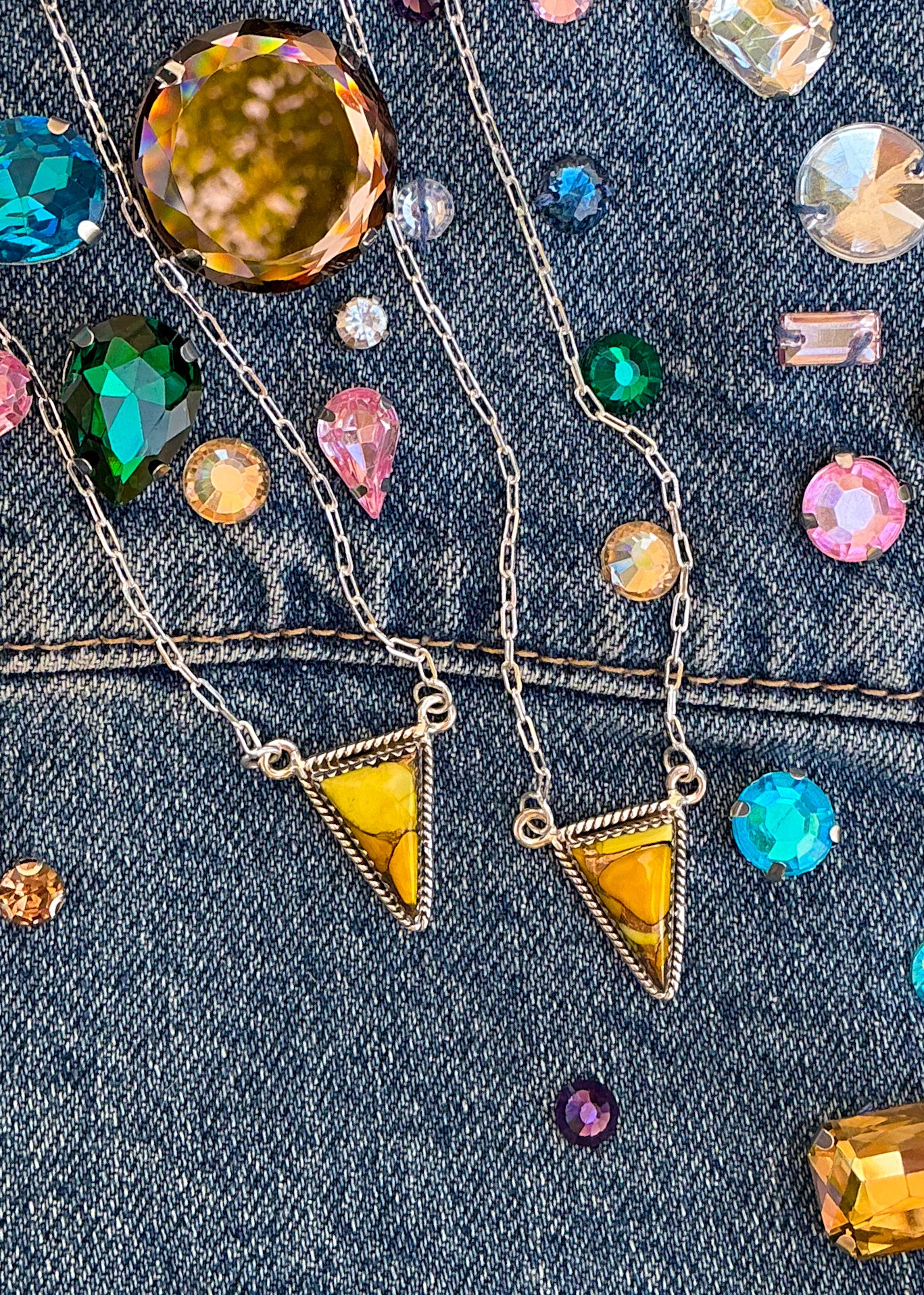 Anya Necklace in Lemon – Turnback Pony