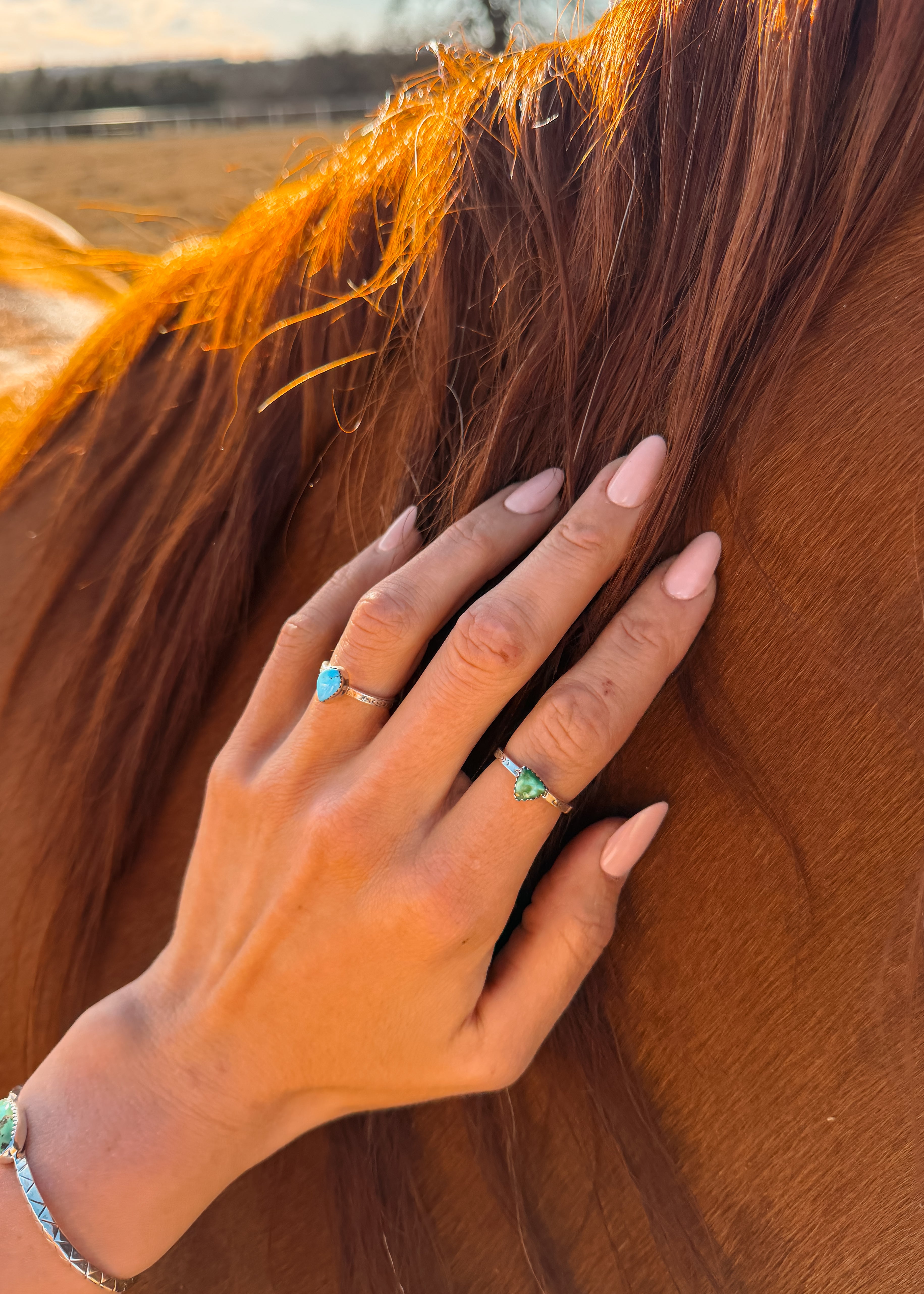 Kendrick Adjustable Ring – Turnback Pony