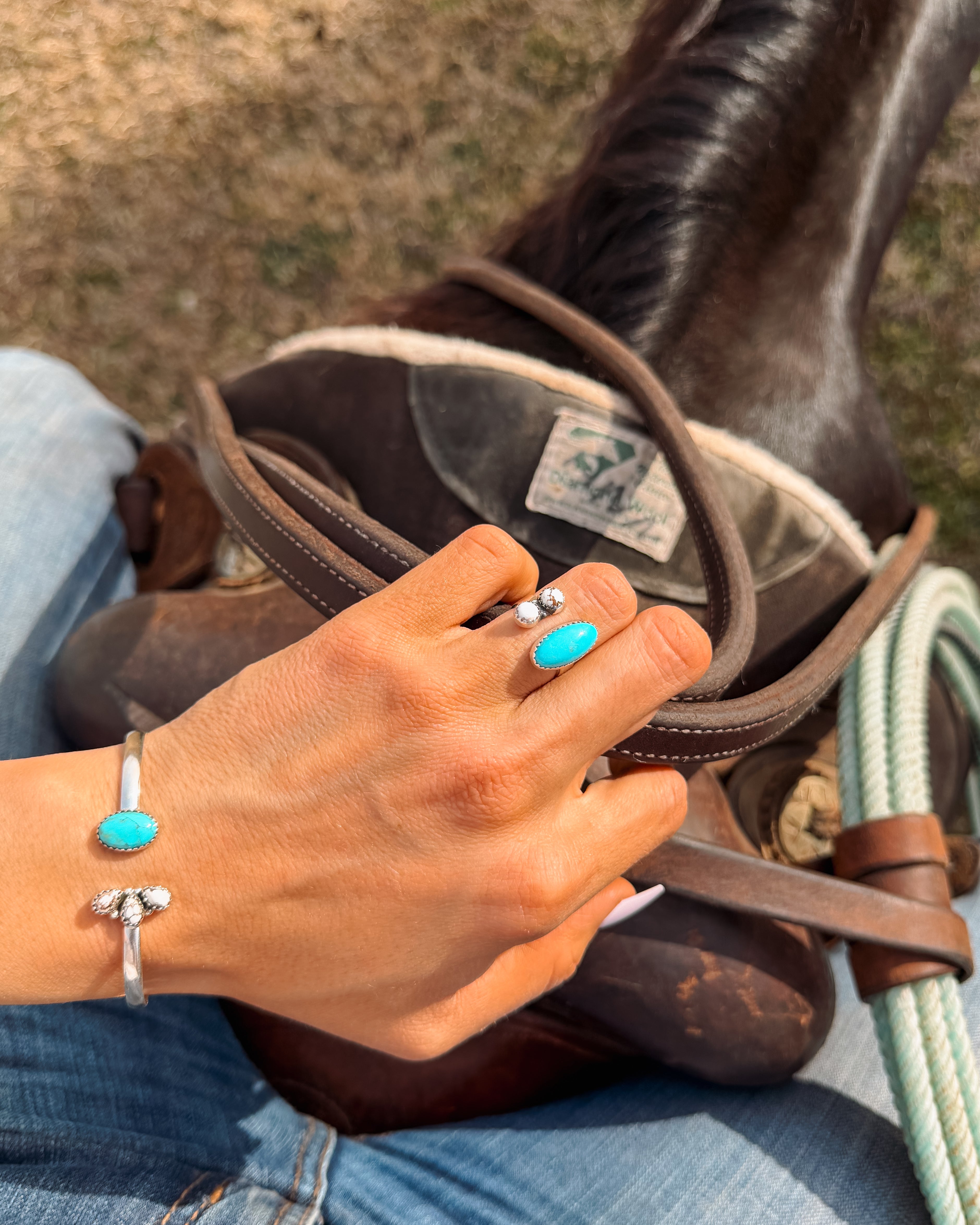 Open Road Adjustable Ring – Turnback Pony
